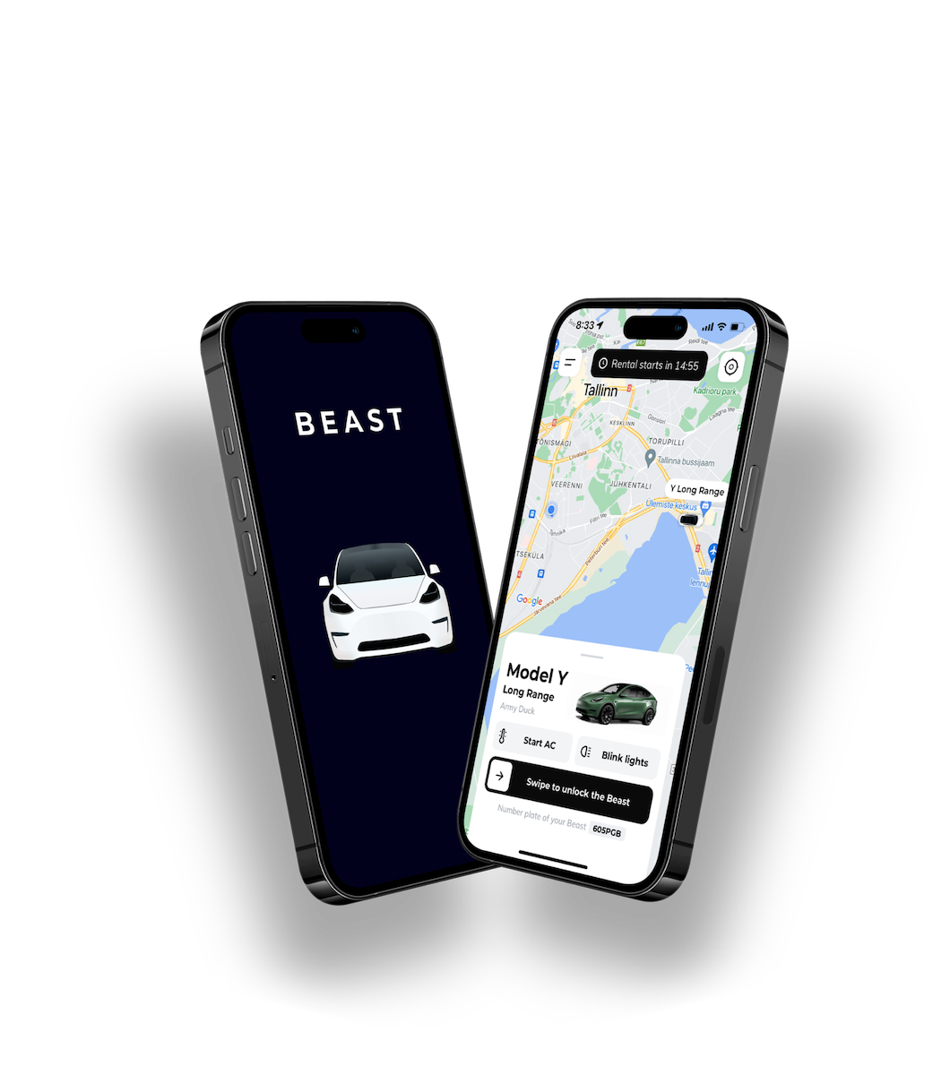 Beast Tesla Rent - Rent a Tesla